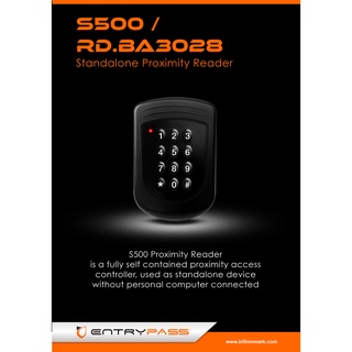 EntryPass S500 Standalone Door Access Control System Proximity Reader ...