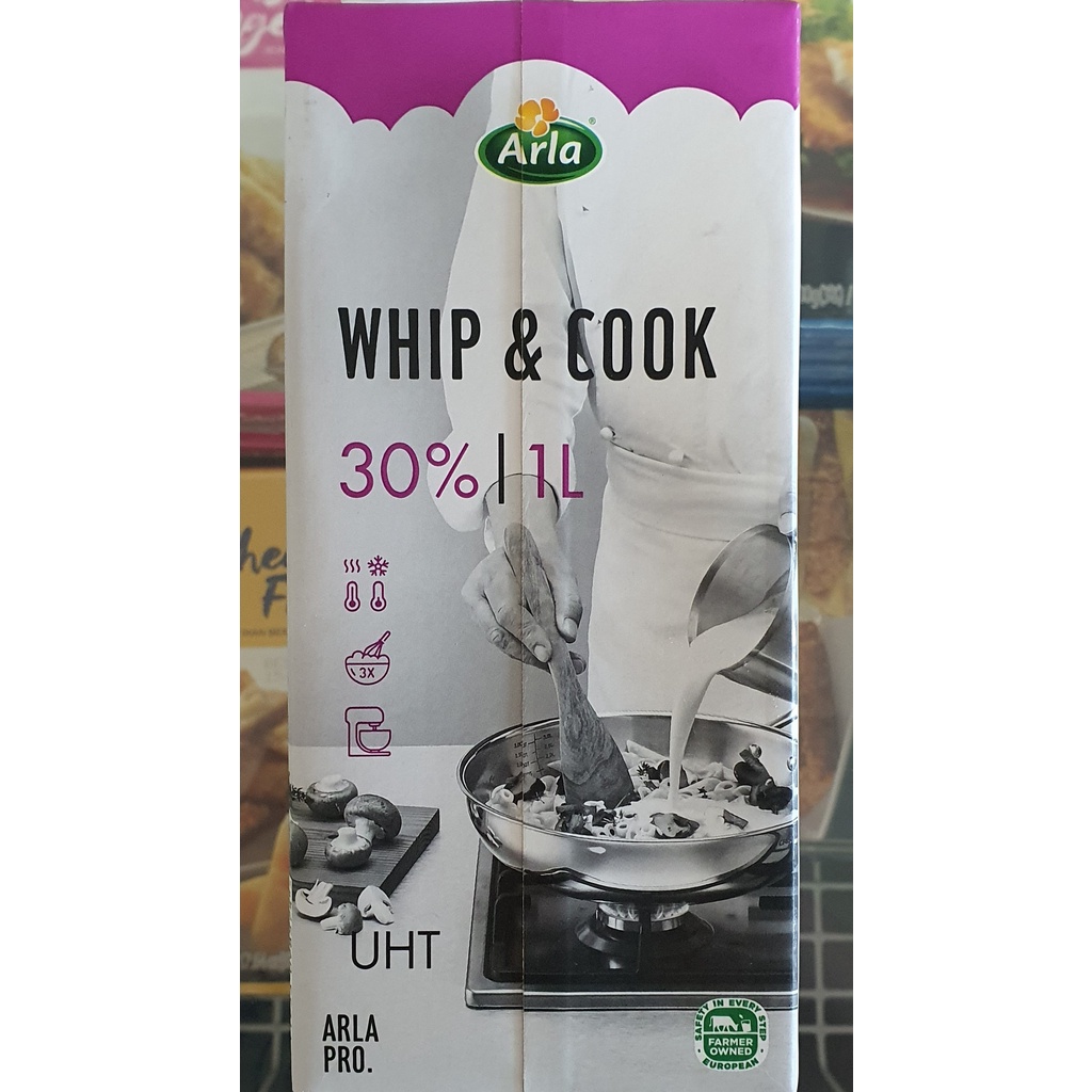 Arla Pro. Premium Whip & Cook Cream 1L 1Kg 1 l 1 kg 1 litre Cooking ...