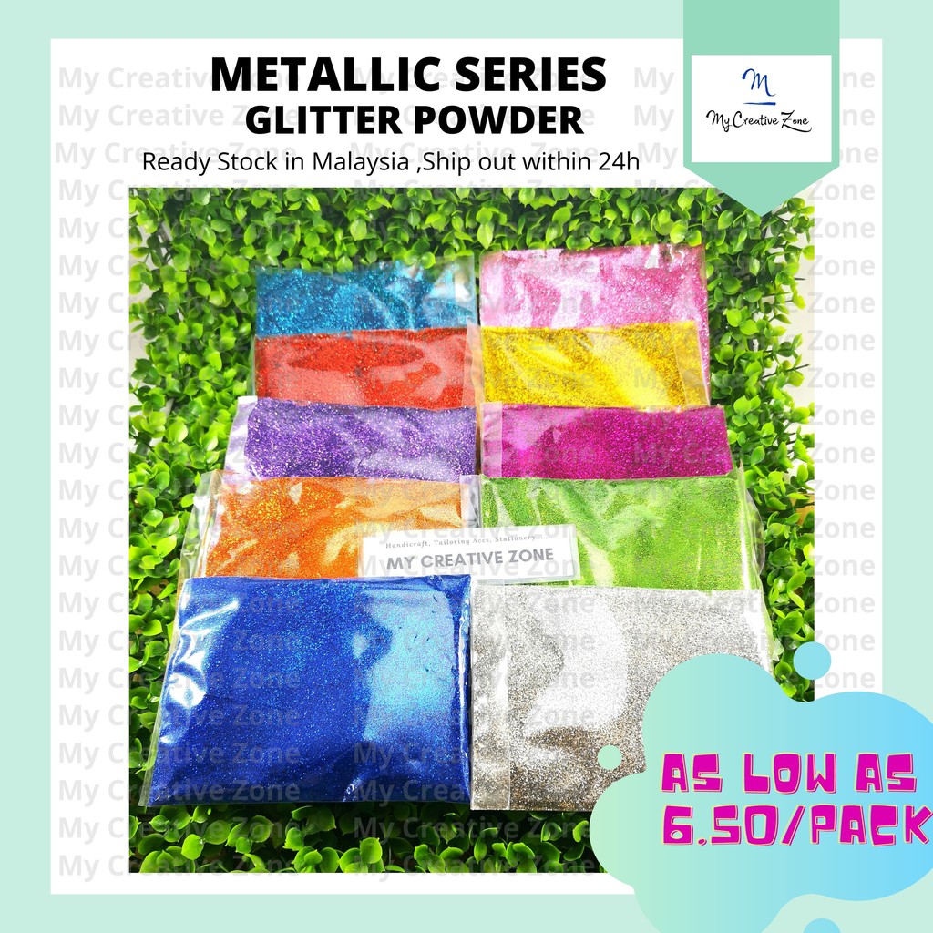 Metallic Series Glitter Powder / Gold Dust Powder / Serbuk Emas ...