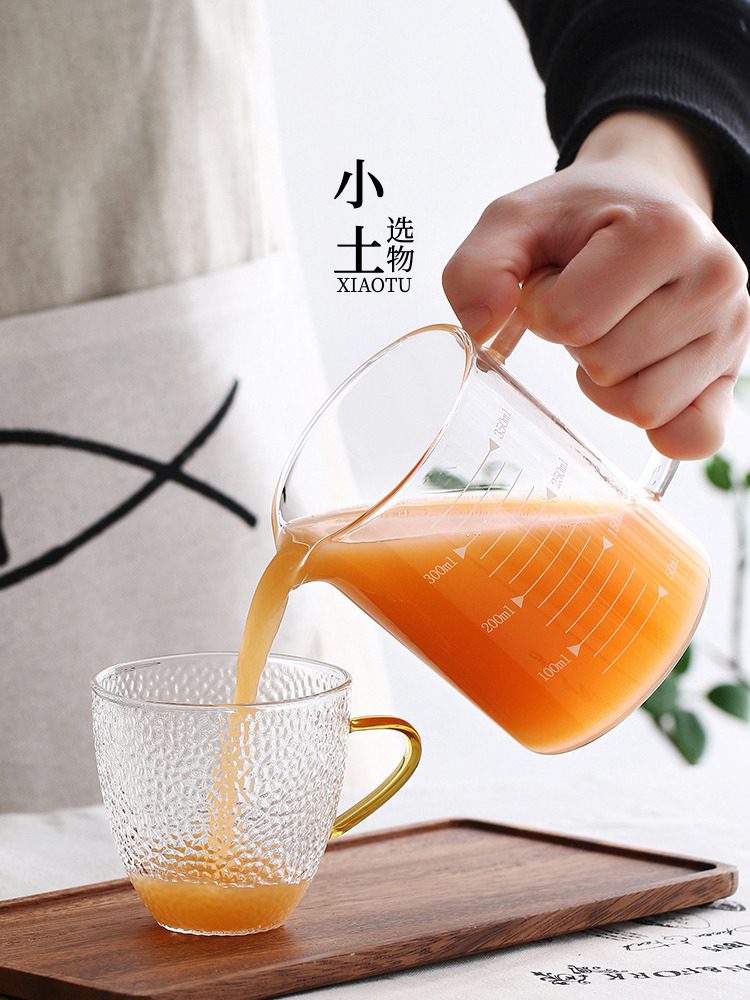 Cawan Cawan Pengukuran Kegunaan Khas Khas untuk Kedai Teh500mlBerskala ...