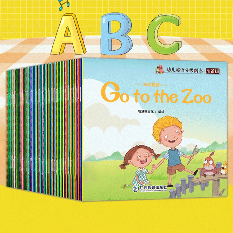 60 English Picture Books Set Children Story Book Bundle Bilingual Fun ...