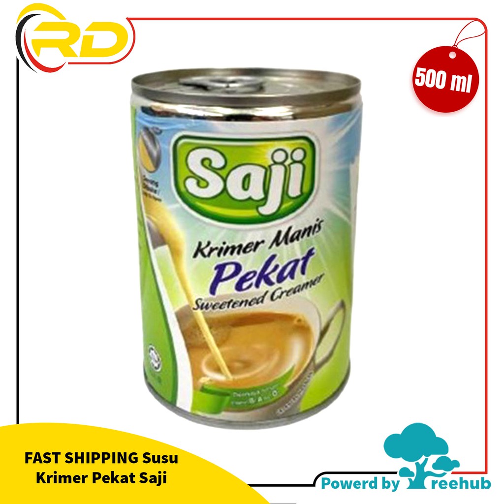 Saji Susu Krimer Pekat Sweetened Condensed Milk 500ml | RD-E Mart ...