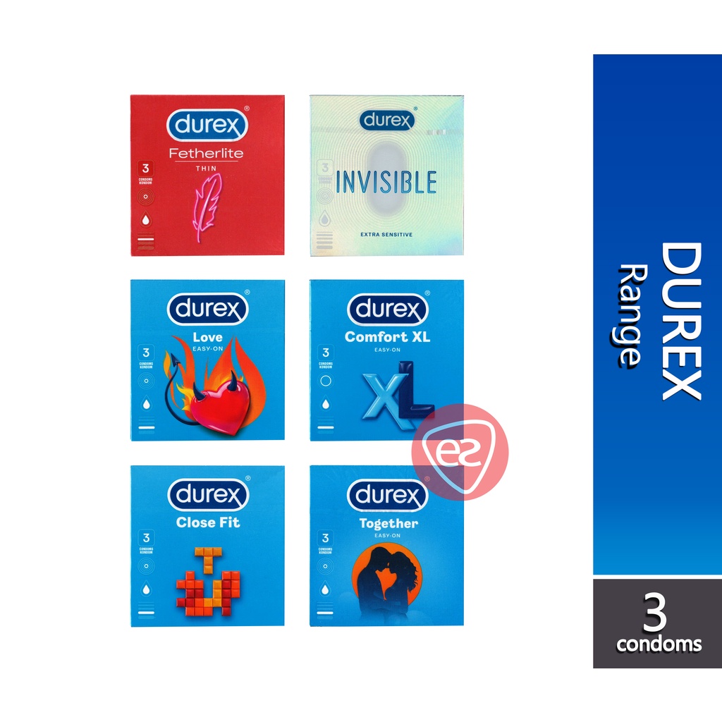 Durex Condom Kondom Lelaki 3s Shopee Malaysia