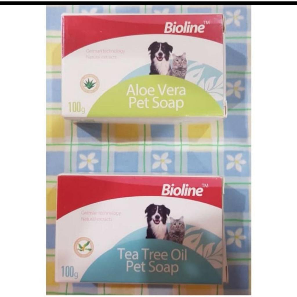 BIOLINE PET SOAP 100G (ALOE VERA /TEA TREE OIL) | Shopee Malaysia