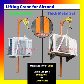 Lifting Crane For Aircond @ Lift Air Conditioner @ Lifter Outdoor Air ...