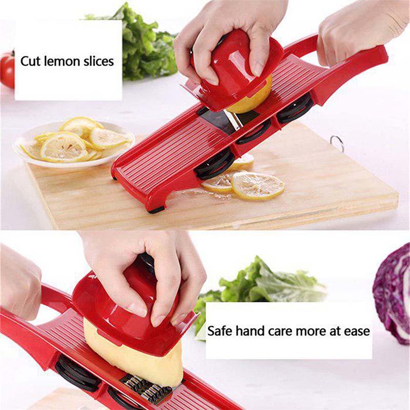 🔥Hot Item🔥6 in 1 fruits and vegetable cutter (2kg)/Penyagat Sayur ...