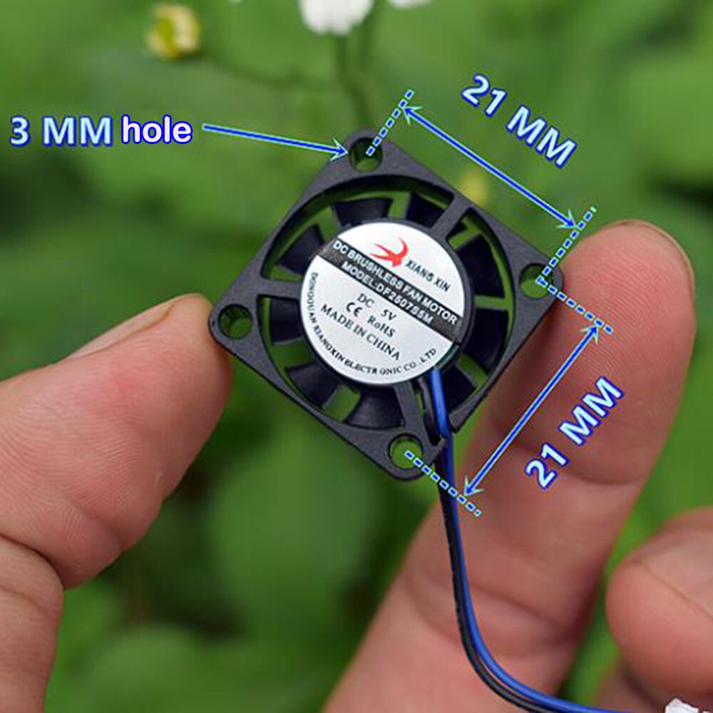 Ultra-miniature Brushless Fan Electric DC 5V 6V Mute High Large Air ...