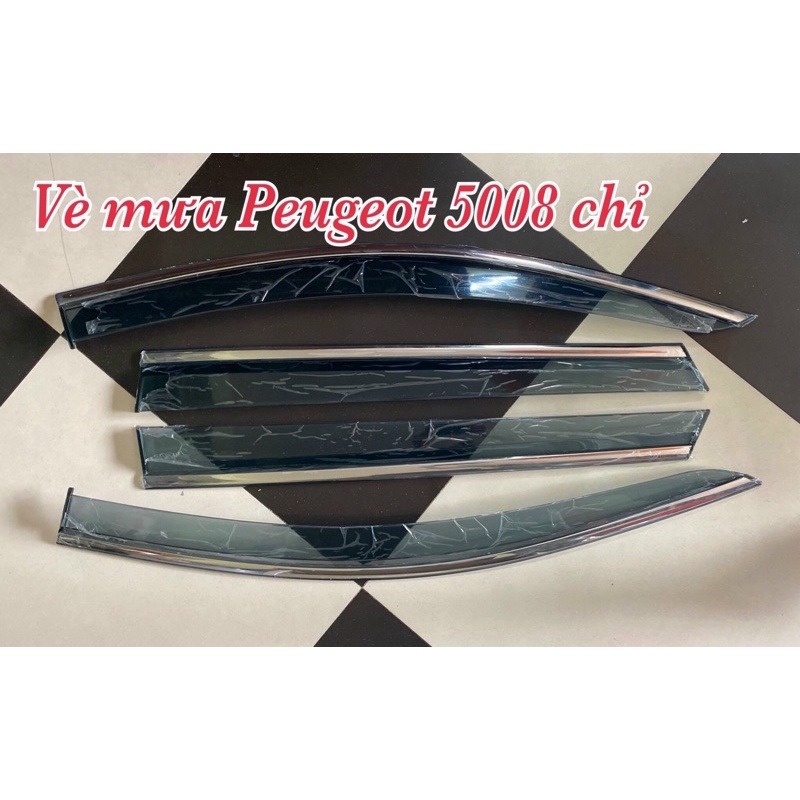 PEUGEOT Rain View PRUot 5008 Only High Quality Stainless Steel | Shopee ...