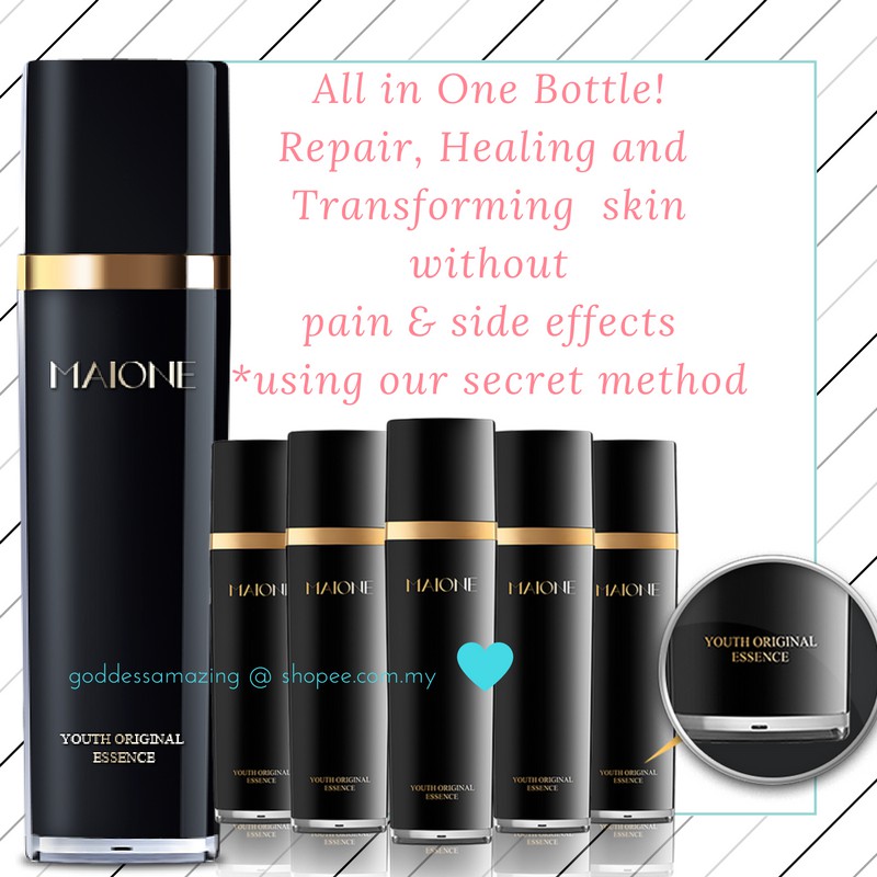 Maione Original Youth Essence (Black) | Shopee Malaysia
