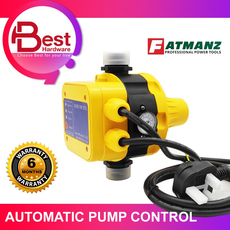 Best hardware - fatmanz press control water pump fwl8 1" 10 amp / automatic pump control ...