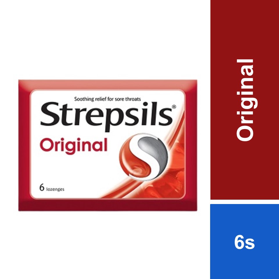 Strepsils Original Regular Lozenges 6s | Shopee Malaysia