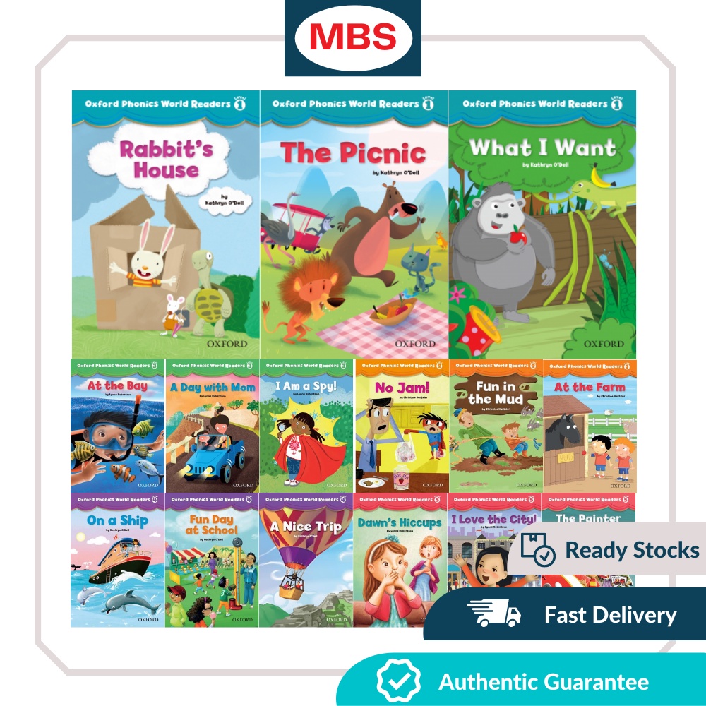 Oxford Phonics World Readers / Storybook for kids | Shopee Malaysia