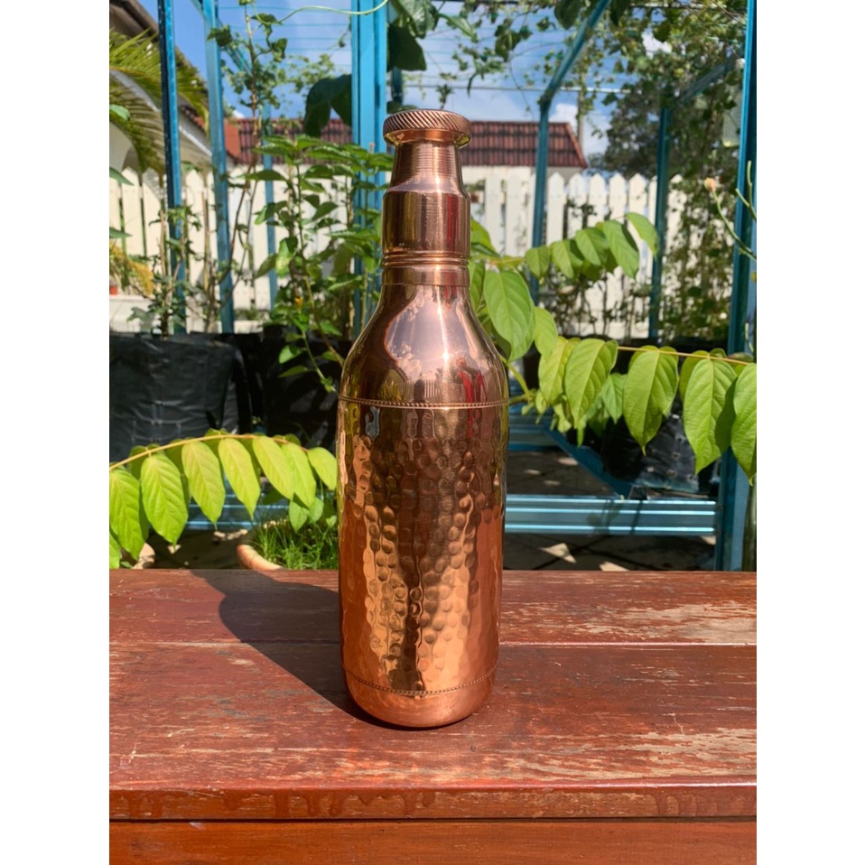 Copper bottle champagne style 1500 ml Lacquer Coated Leak Proof ...