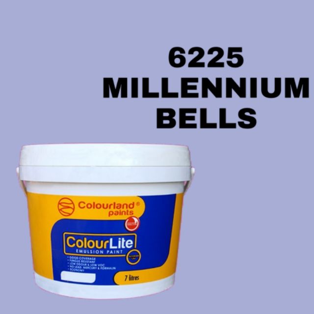 7LITRE COLOURLAND COLOURLITE EMULSION PAINT (6225 MILLENNIUM BELLS ...