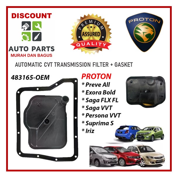 OEM Auto Filter ATF - CVT Proton Exora / Preve / Saga VVT FLX FL ...