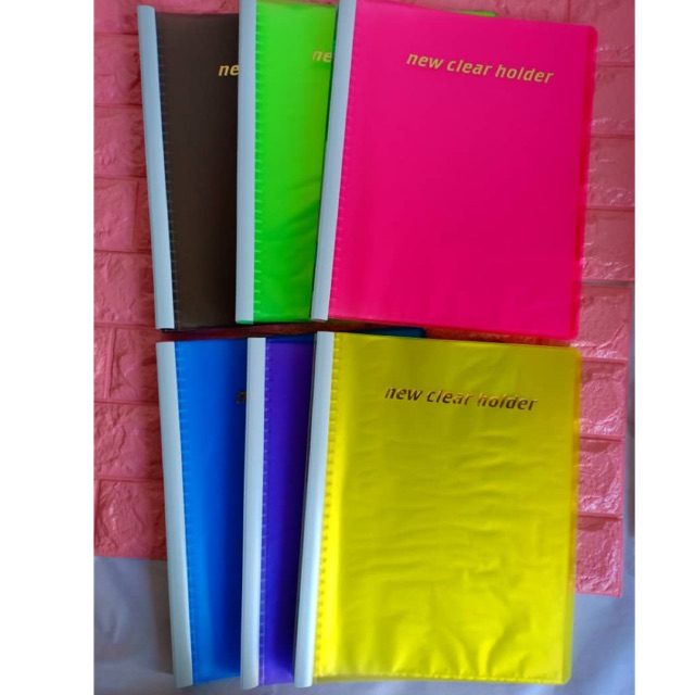 A4 Refillable Clear Holder /Clear File | Shopee Malaysia