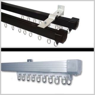 Rail Langsir Aluminium Tebal & Berkualiti ! Besi Langsir / Rel Langsir ...