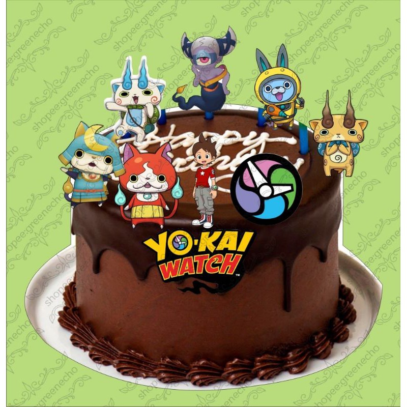 yokai watch cake topper (1set) | Shopee Malaysia