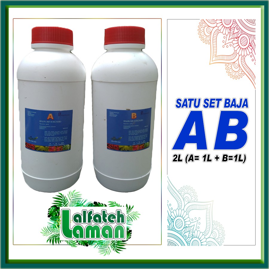 2L BAJA AB/BAJA SUBUR 1 SET (1L/BOTOL) | Shopee Malaysia