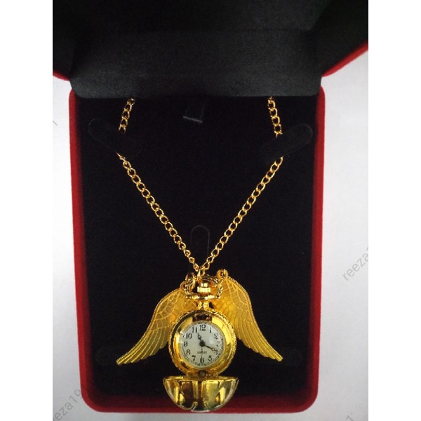 Exclusive Harry Potter Hogwarts Quidditch Golden Snitch Pocket Watch ...