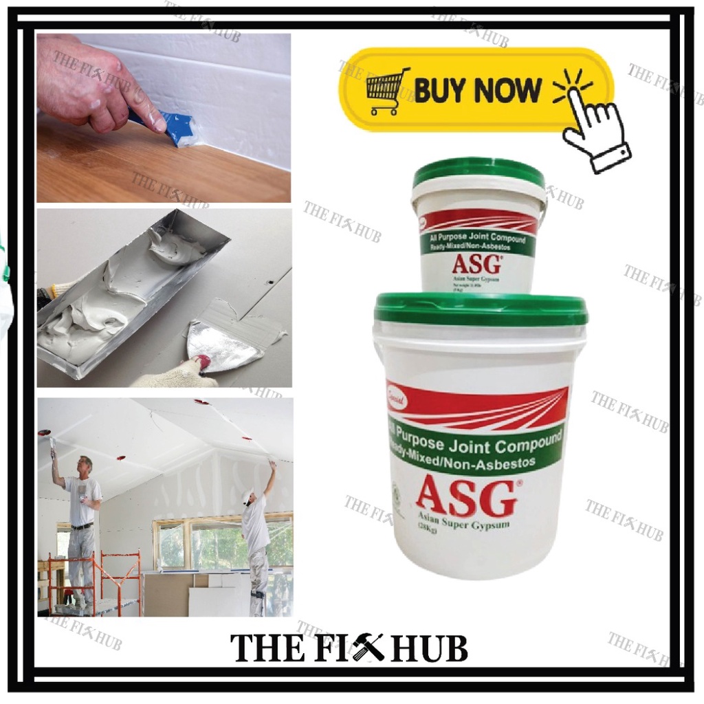 5KG ASG Plaster Compound Joint Compound Cement Plaster Ceiling ...