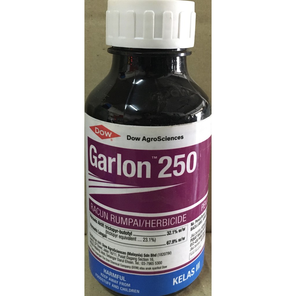 500ml racun rumput Garlon 250 / akar ruas-ruas & senduduk " ready stock ...