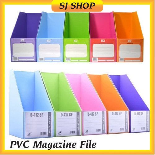PVC Magazine Box File | Magazine Box Holder | Fail Lipat / Magazine ...