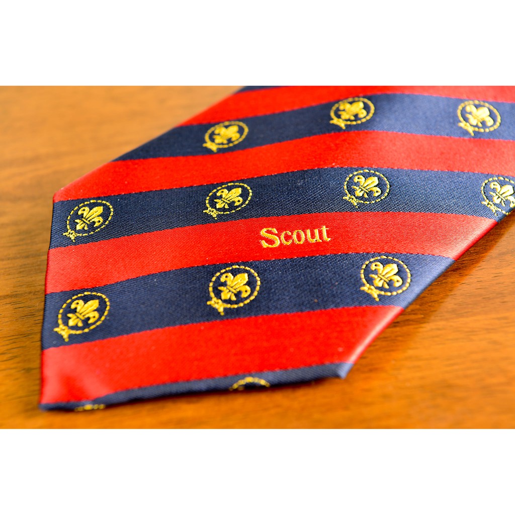 casual world scout logo necktie | Shopee Malaysia
