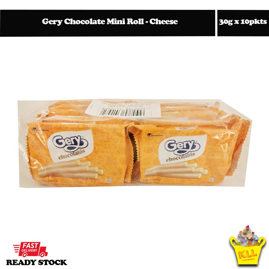Gery Chocolate Mini Roll 30g x 10pkts | Shopee Malaysia
