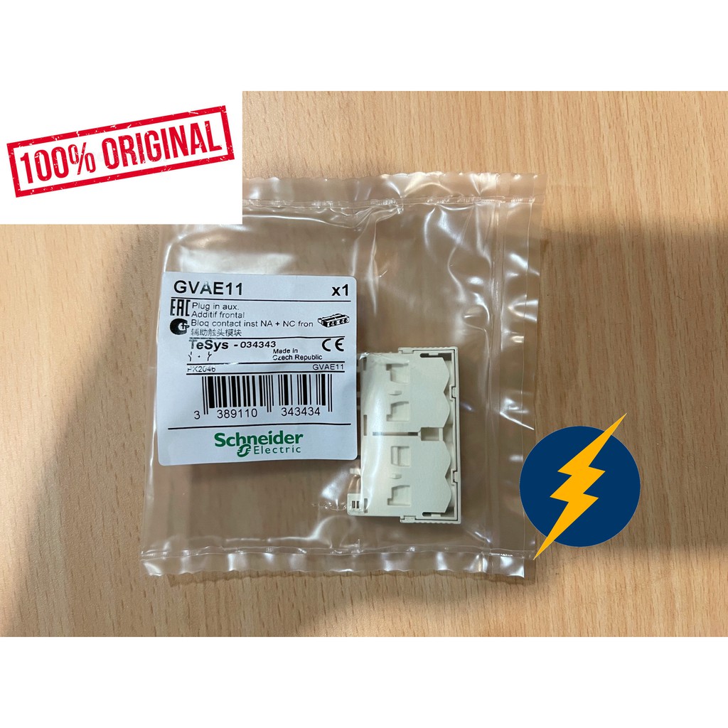 Schneider GVAE11 TeSys GV2 & GV3 - auxiliary contact - 1 NO + 1 NC ...
