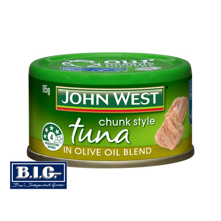 John West Chunk Style Tuna in Olive Oil Blend 95g (EXP Jun 2024 ...
