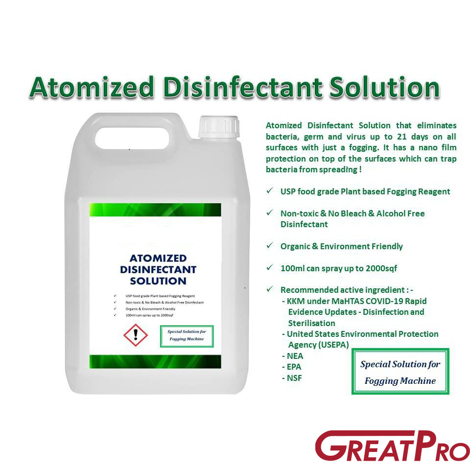 ATOMIZED DISINFECTANT SOLUTION 5L | Shopee Malaysia ATOMIZED DISINFECTANT SOLUTION 5L | Shopee Malaysia