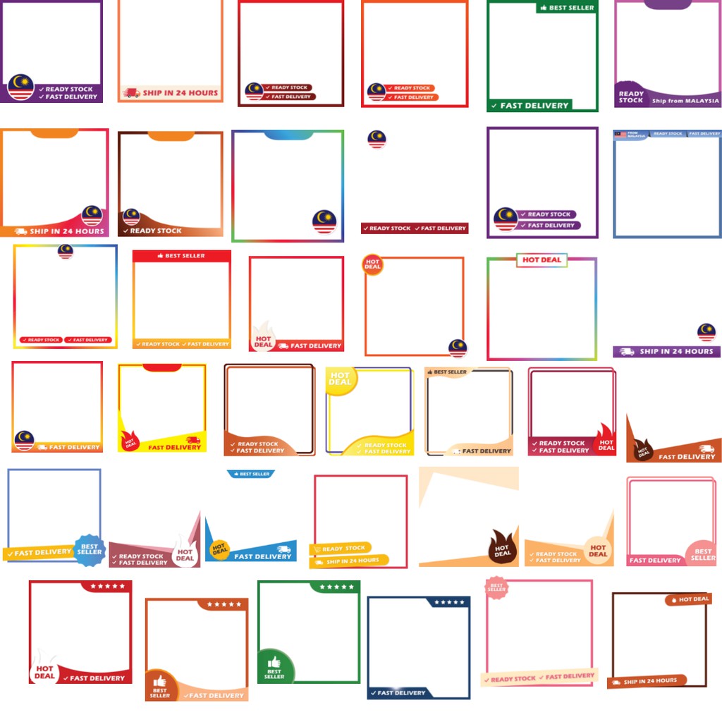 100 Produk Bingkai Cantik Menarik Dan Senang Dapat Sale Shopee Product ...