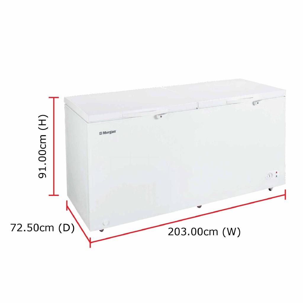 Morgan Dual Function Chest Freezer (700L) MCF-7307L | Shopee Malaysia
