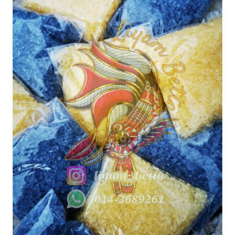 Garam Biru / Blue Salt | Garam Kuning / Yellow Salt 200G | Shopee Malaysia
