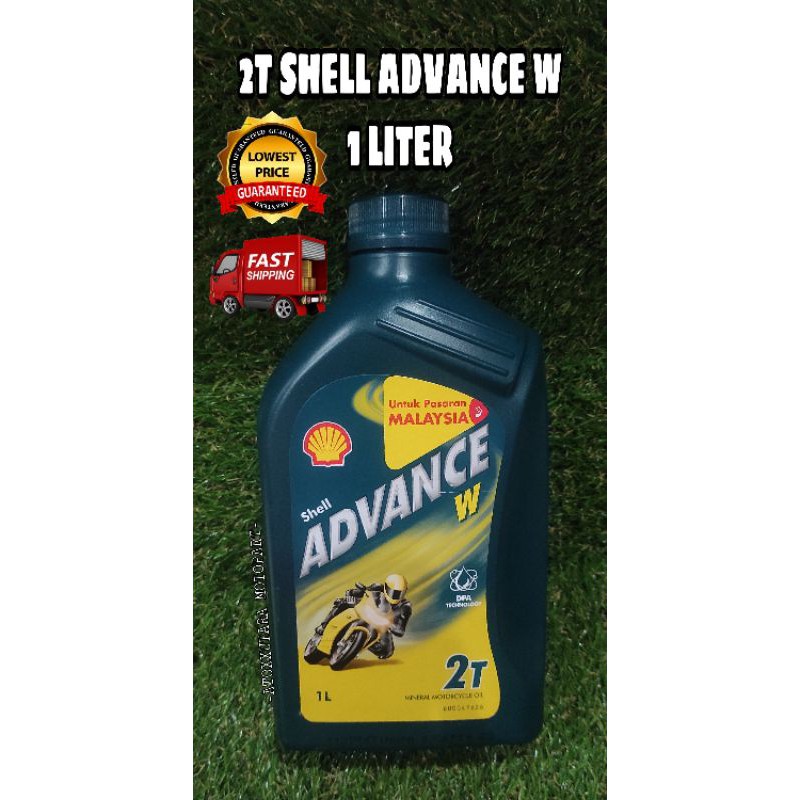 2T Shell Advance W 1 Liter (Wangi) | Shopee Malaysia