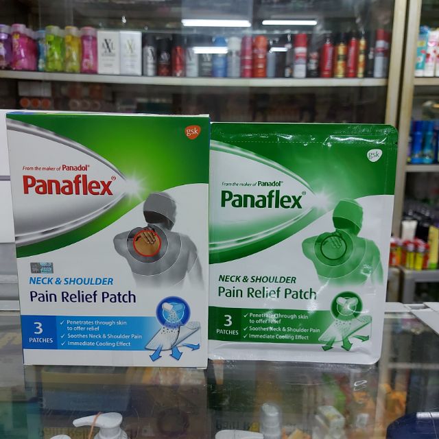 PANADOL PANAFLEX isi 3 patches. | Shopee Malaysia