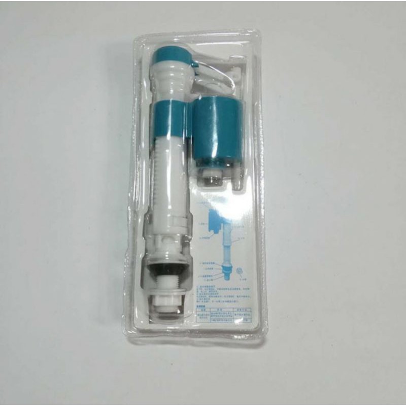 Toilet Push Button Dual Flush Cistern Syphon Valve Fill Bathroom ...