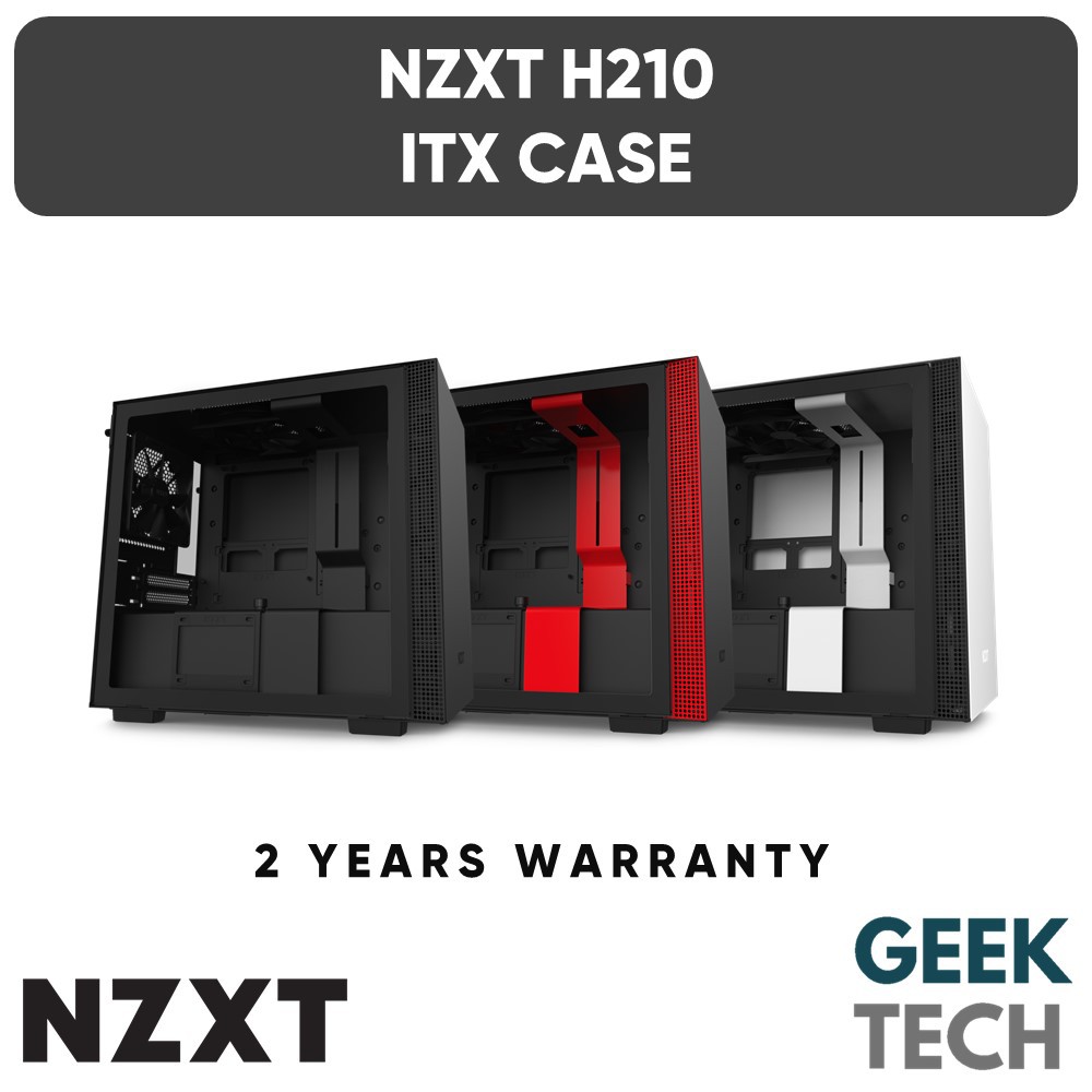 NZXT H210 Tempered Glass Compact Mini ITX Casing | Shopee Malaysia