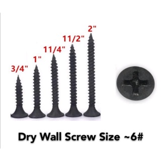 Drywall Screw/Skru Hitam/Skru Tajam | Shopee Malaysia