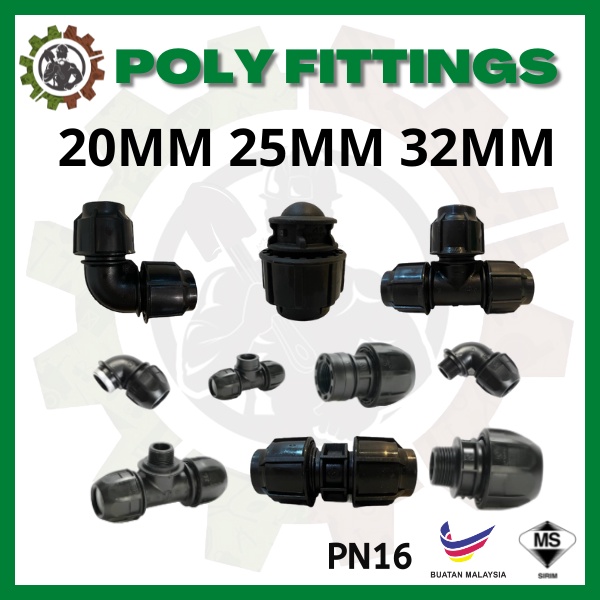 HDPE Poly Fitting Poly Pipe Connector MTA/FTA/Male Elbow/Female Elbow ...