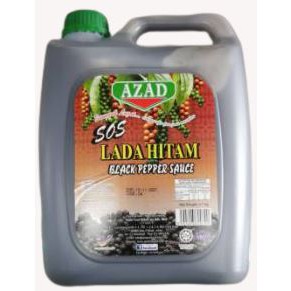 Sos Lada Hitam AZAD 4.7kg (BLACK PEPPER SAUCE) | Shopee Malaysia