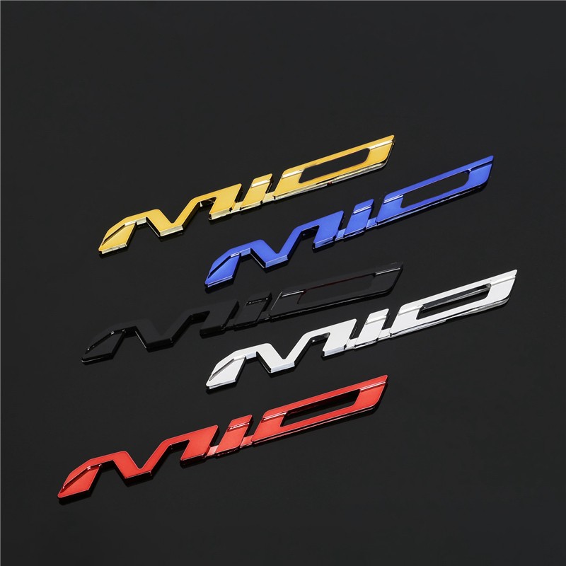2PCS MIO Motorcycle sticker For YAMAHA MIO 151 125 Moto Emblem Badge ...
