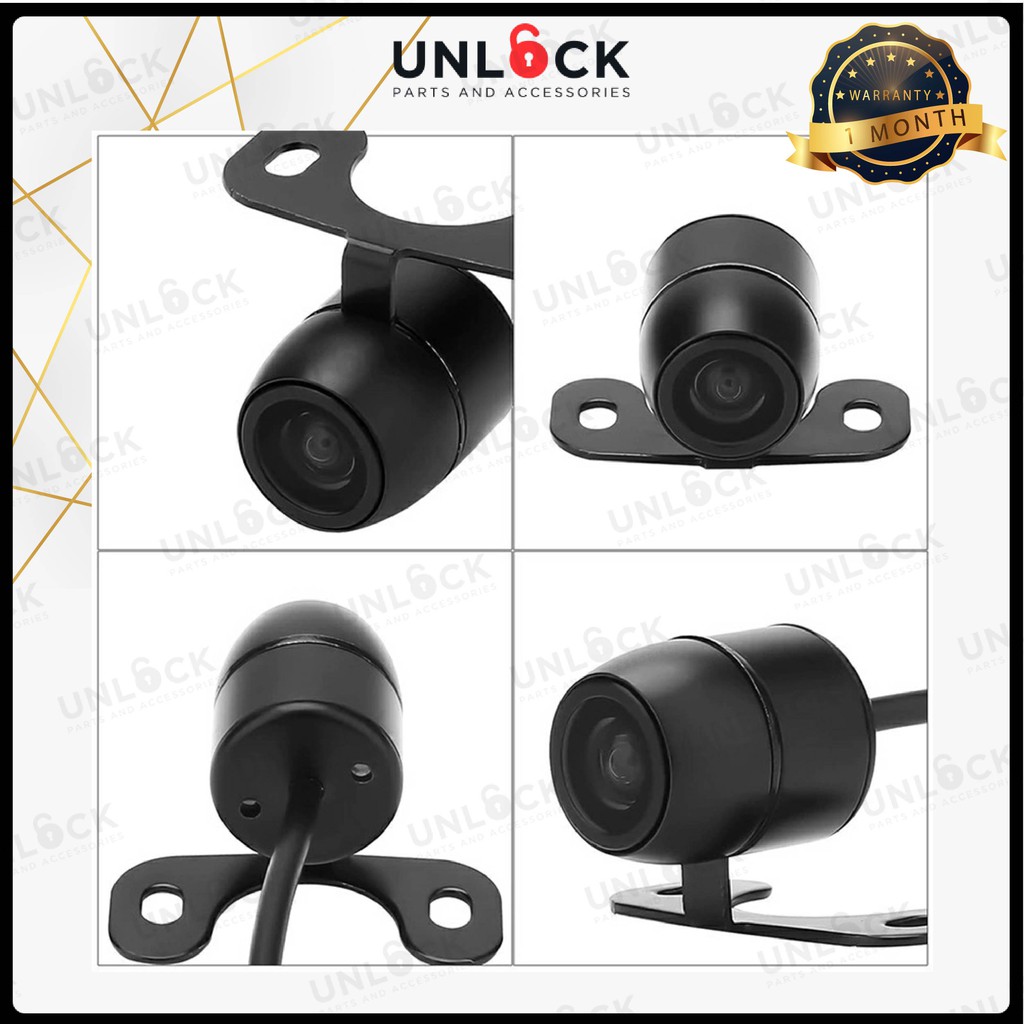 Car Front & Rear View Reverse Camera Night Vision Waterproof Parking ...