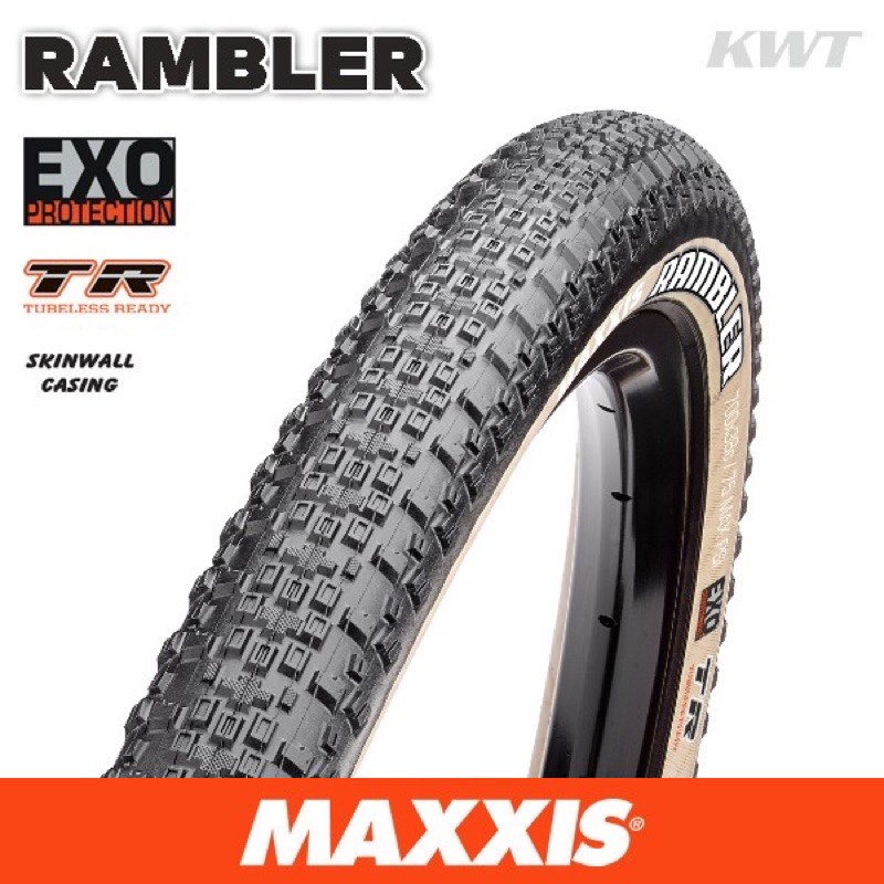 OFFICIAL DEALER MAXXIS RAMBLER GRAVEL TIRE 700X38C 29ER | Shopee Malaysia