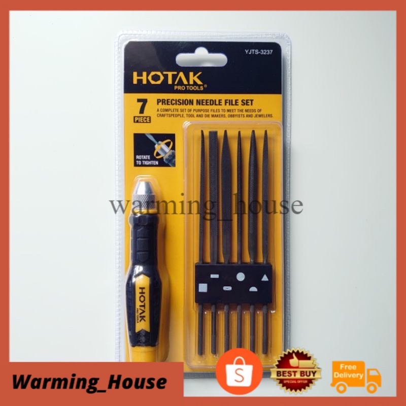 Hotak Pro Tools Precision Needle File Set / Crafting and Carving tools ...