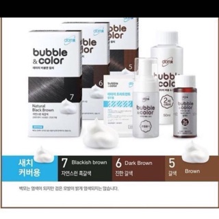 (READY STOCK) ATOMY Hair Dye - Salon & Color, Bubble & Color, Jelly ...
