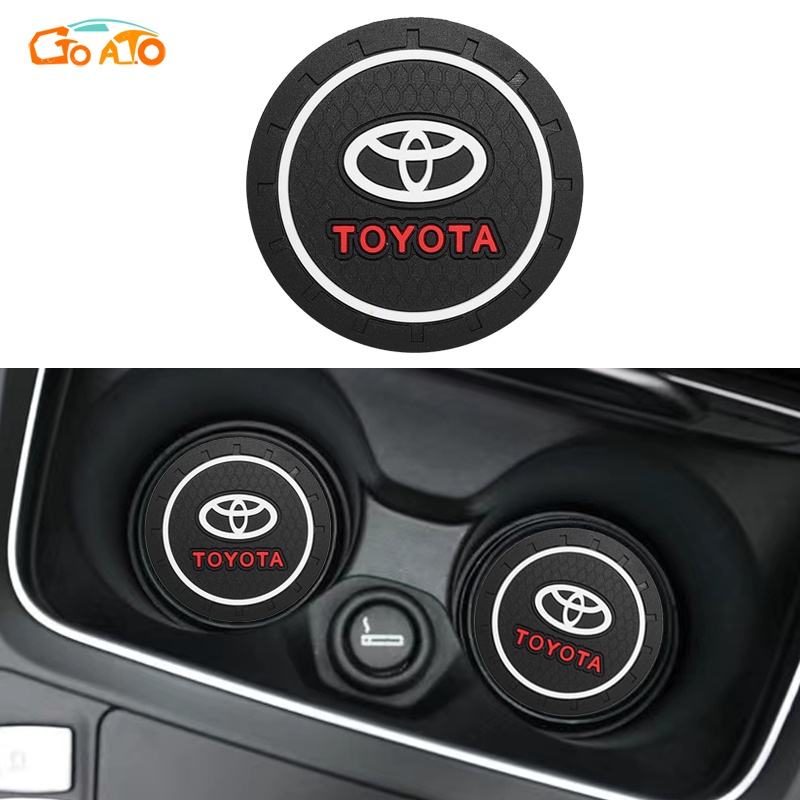 GTIOATO Car Cup Holder Mat Vehicle Coaster Cup Holder Non Slip Mat Auto ...