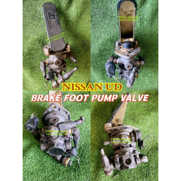 NISSAN UD BRAKE FOOT PUMP VALVE ASSEMBLY DIESEL TRUCK (USE HALF CUT ...