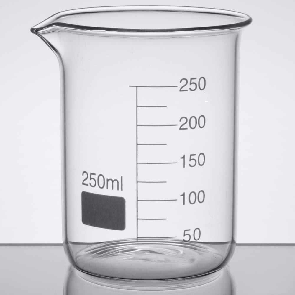 Bikar Kaca 250ml Glass Beaker Shopee Malaysia